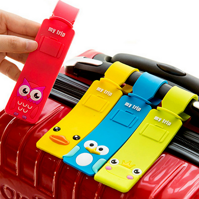 Luggage Tags Silicone Rubber Luggage Tags India PVC Promotional 